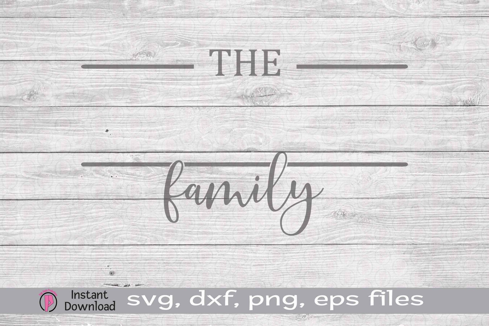 Personalized Family Svg, the Family Svg, Family Name Split Monogram Svg ...