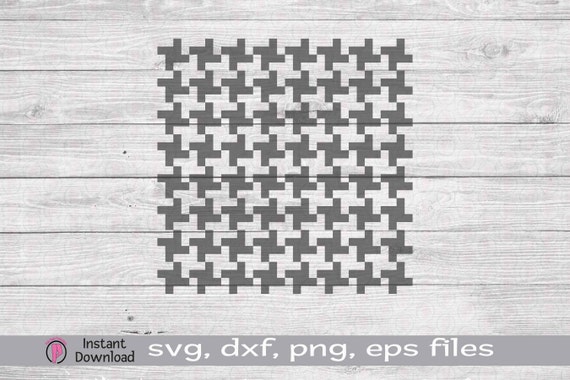 Houndstooth SVG PNG Repeating Pattern Dogtooth Pattern - Etsy