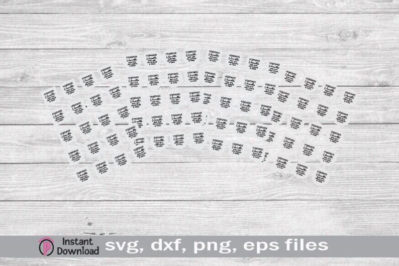 Printable Vanilla Labels, Labels for Sticker Paper, Cricut Pen Labels ...