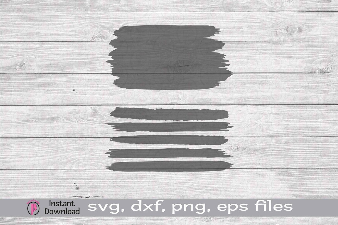 Brush Stroke SVG, Brush Strokes PNG, Brush Stroke Template, Brush ...