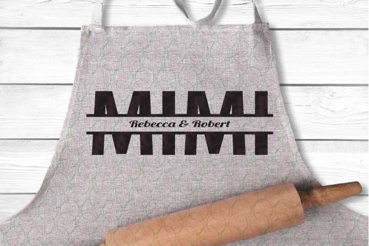 Mimi Split Monogram SVG Mimi Monogram Mimi SVG Mimi for - Etsy