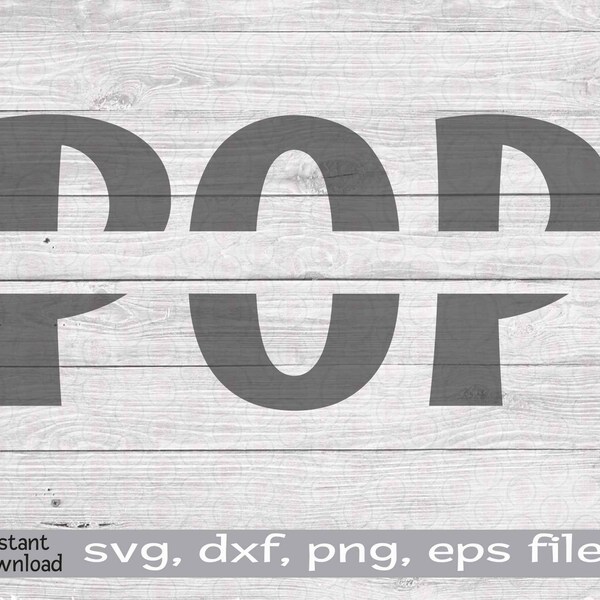 Split Pop It Svg - Etsy