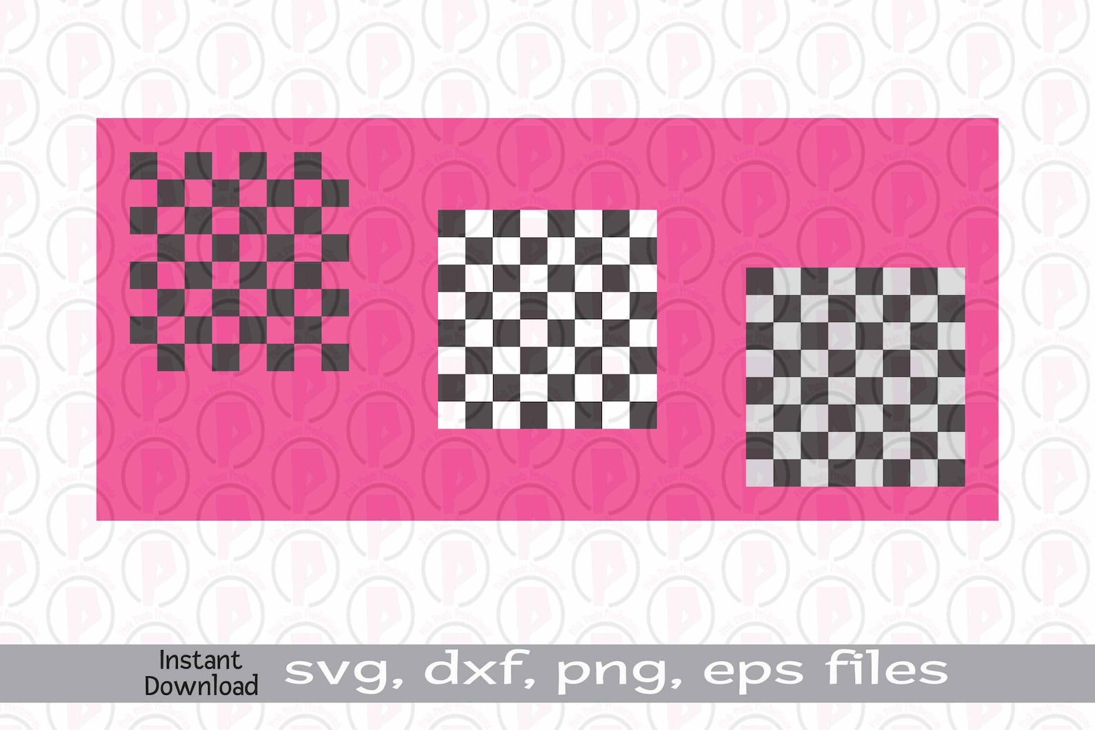 Checkerboard Svg Checkerboard Print Seamless Repeating | Etsy