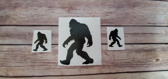 Bigfoot Sasquatch Vinyl Decal 2 Sizes Available - Etsy