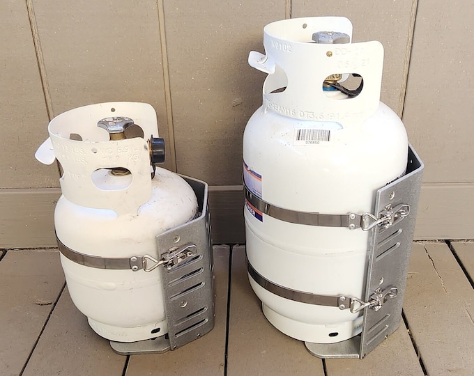 Propane Tank Holder 5lb and 10-11lb for Vehicle/trailer, Offroad ...