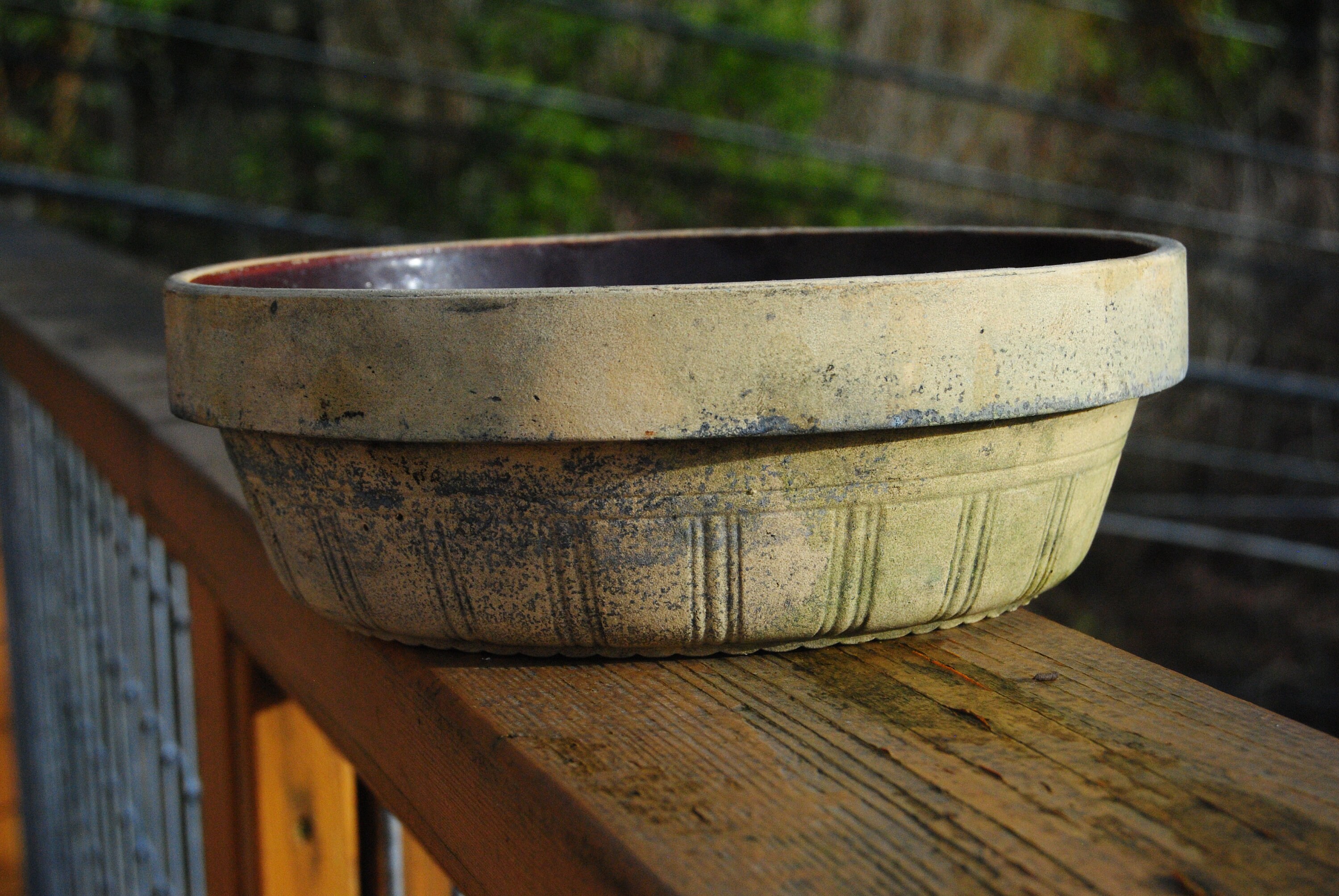 Roseville Progressive Pottery German Stoneware Mixing Bowl - Etsy