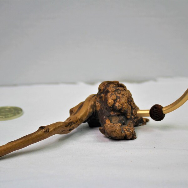 Burl Pipe - Etsy