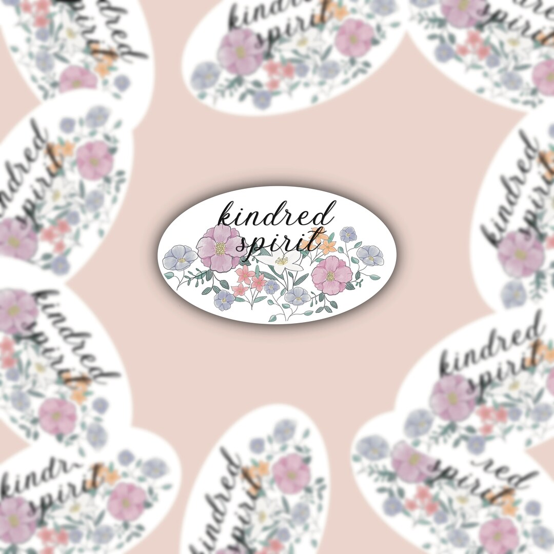 Kindred Spirit Sticker, Anne With an E Stickers, Anne of Green Gables ...
