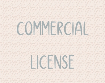 Commercial License Clipart Commercial License Commercial - Etsy