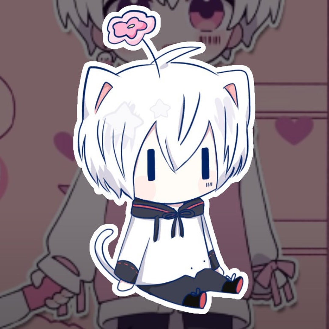 Mafumafu Chibi Sticker - Etsy