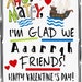 Pirate Themed Valentine's Day Printable / Valentine Card Printable ...