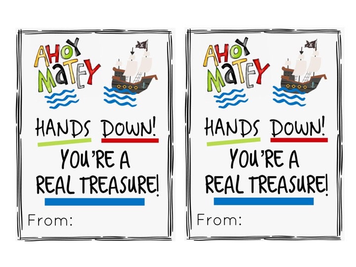 Back to School /pirate Themed Printable/ End of the Year / You're a ...