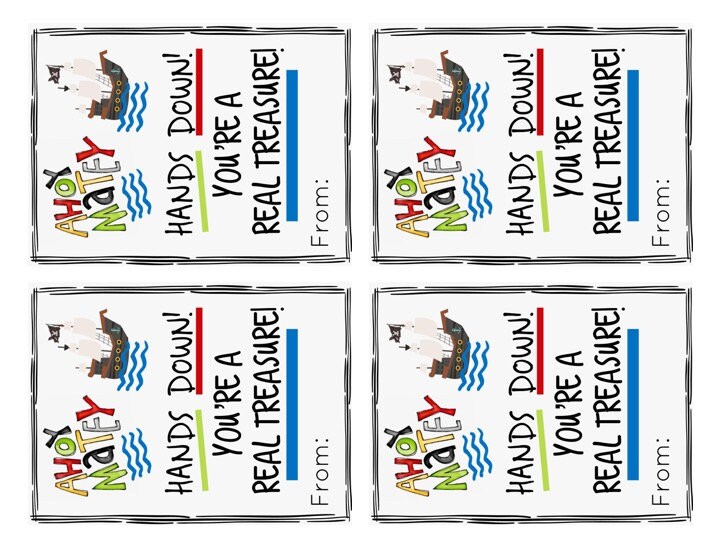 Back to School /pirate Themed Printable/ End of the Year / You're a ...