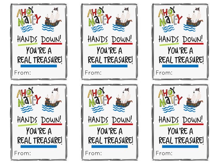 Back to School /pirate Themed Printable/ End of the Year / You're a ...