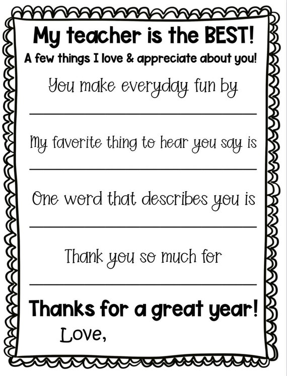 Printable End Of Year Teacher End Of Year Teacher Pen Gift Tag PTO
