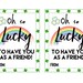 St. Patrick's Day Printable/ St. Patrick's Day Card/ Class Cards/ Card ...