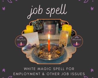 Attract a New Job Spell - Etsy