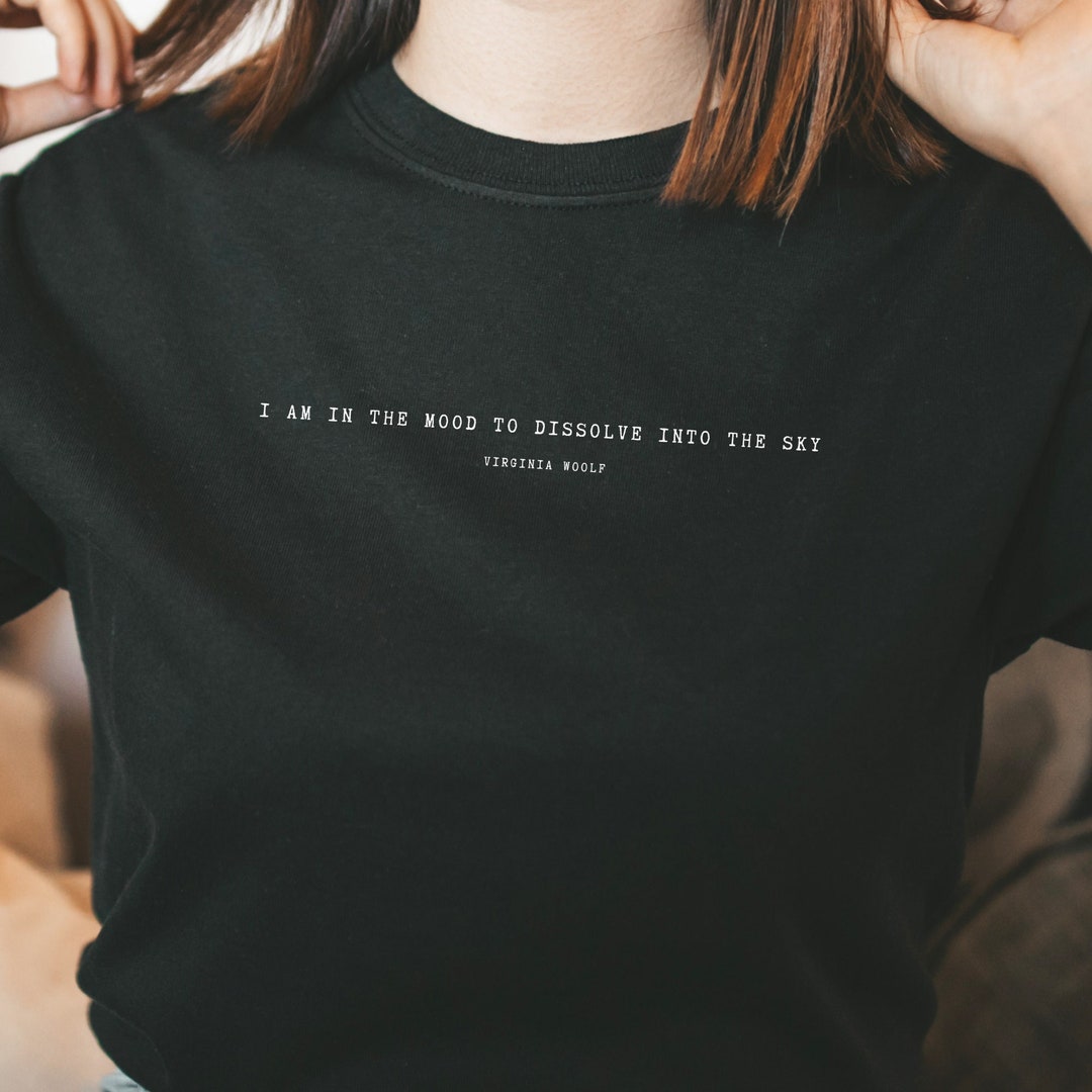 Virginia Woolf Shirt Feminist Shirt Bookish Shirt Poet Shirt Literary ...