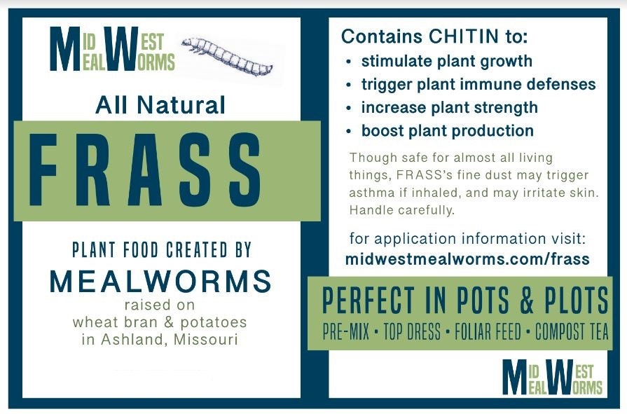 Premium Frass Mealworm Frass in a Pouch Perfect for Indoor - Etsy UK