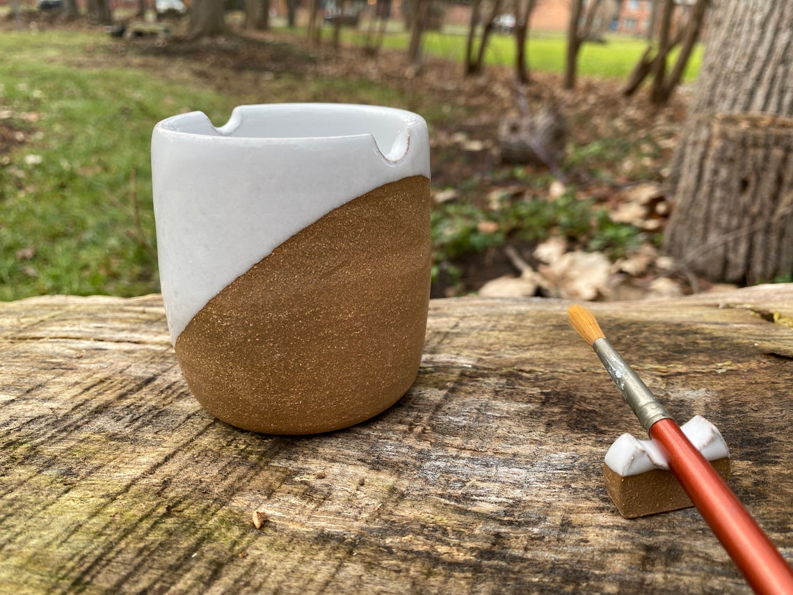 Ready to Ship Large Ceramic Paint Water Cup Paintbrush | Etsy