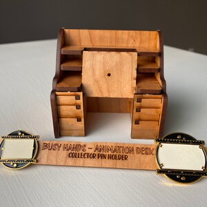 2D Animation Desk Pin Display Miniature Animator Gift - Etsy