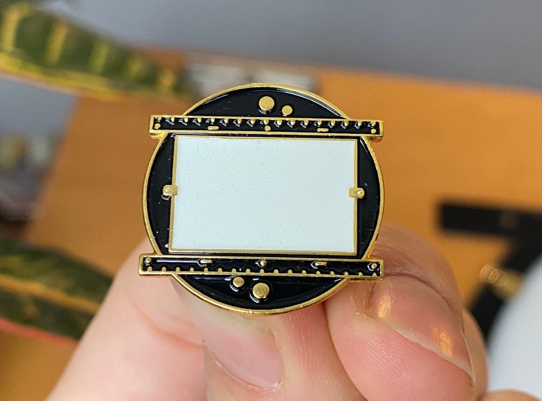 Animation Disc Enamel Pin, Glow in the Dark, Animator Gift - Etsy