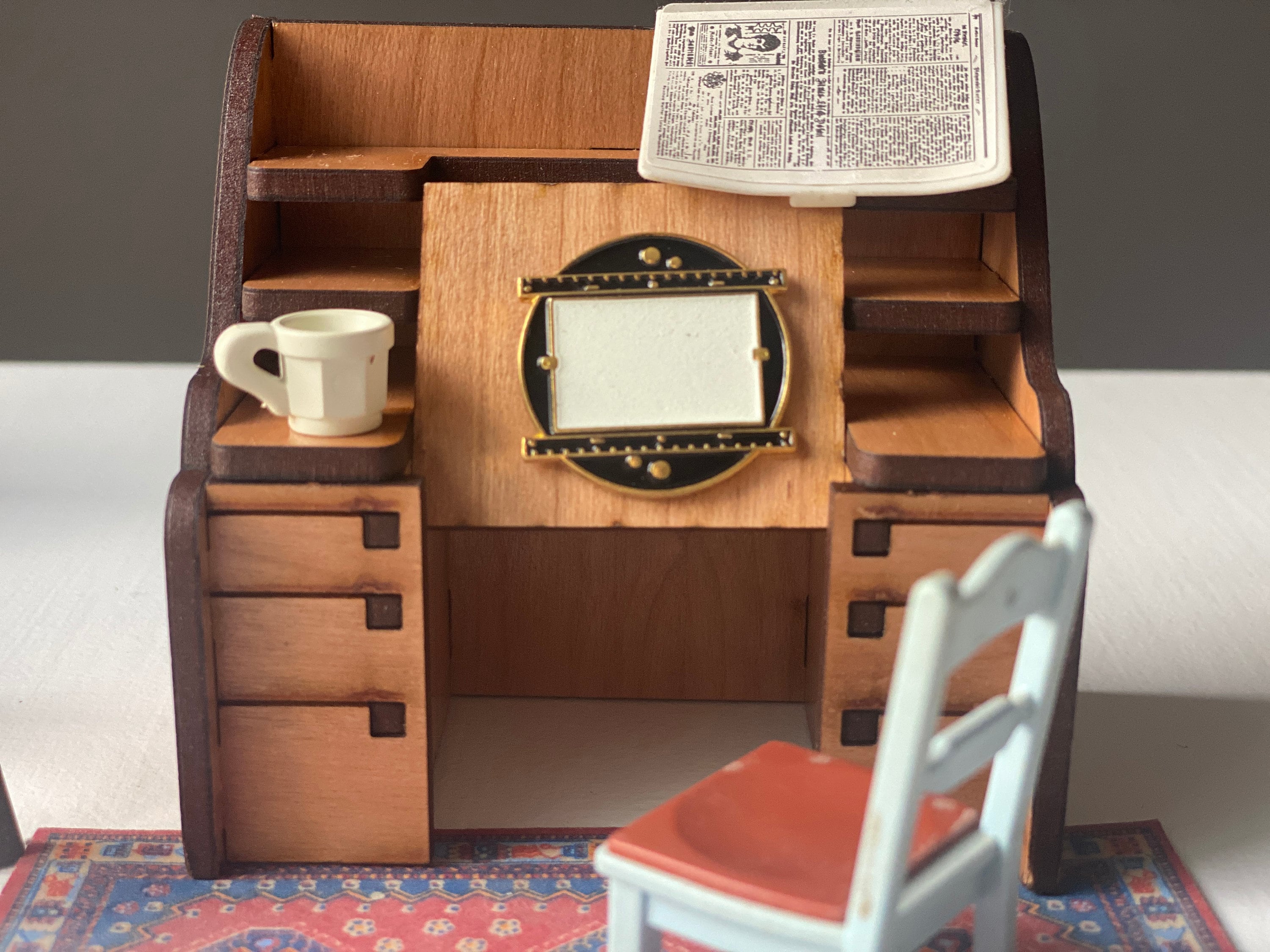 2D Animation Desk Pin Display Miniature Animator Gift - Etsy