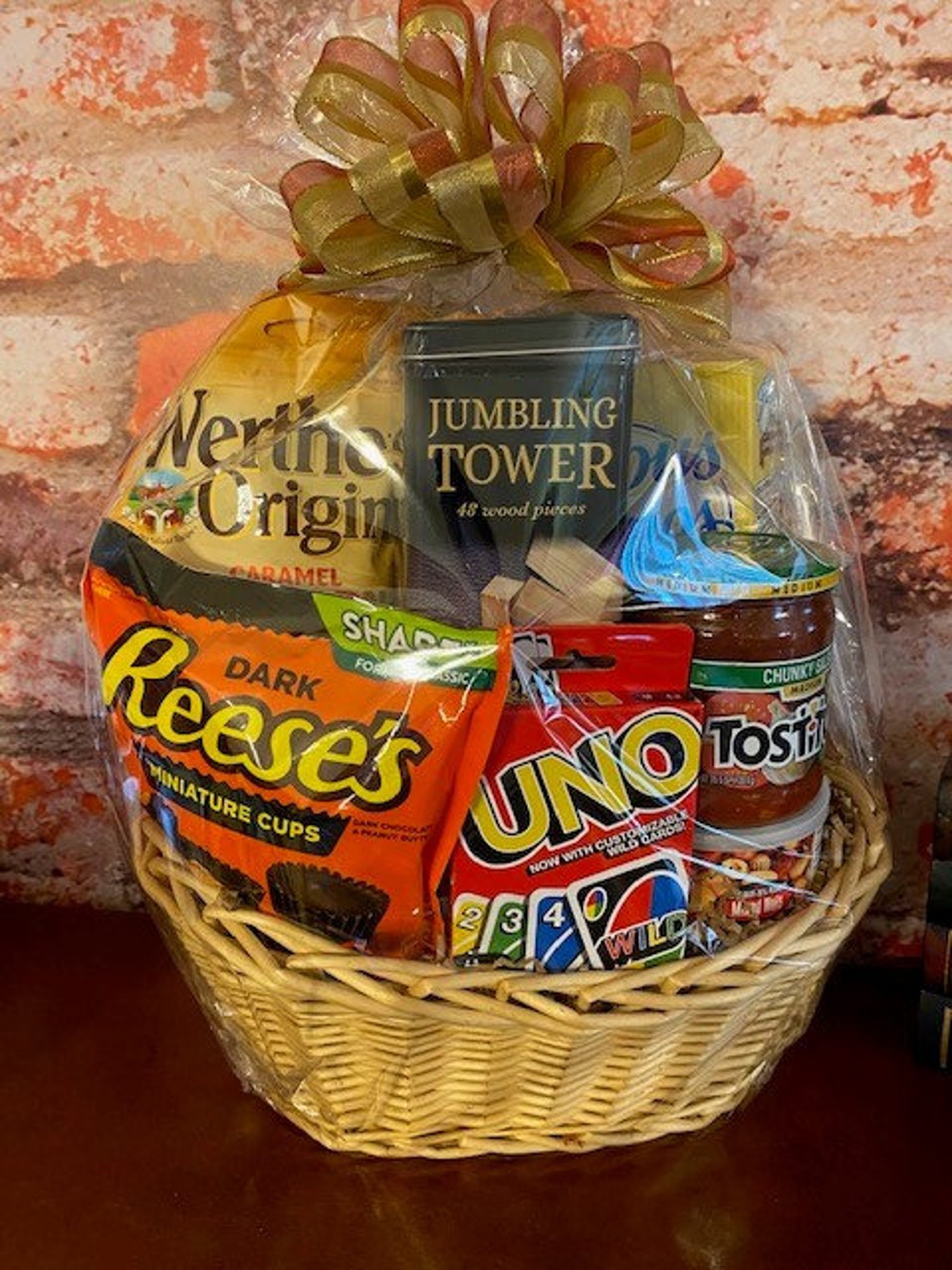 Family Game Night Gift Basket /gift Basket / Games Gift Basket - Etsy