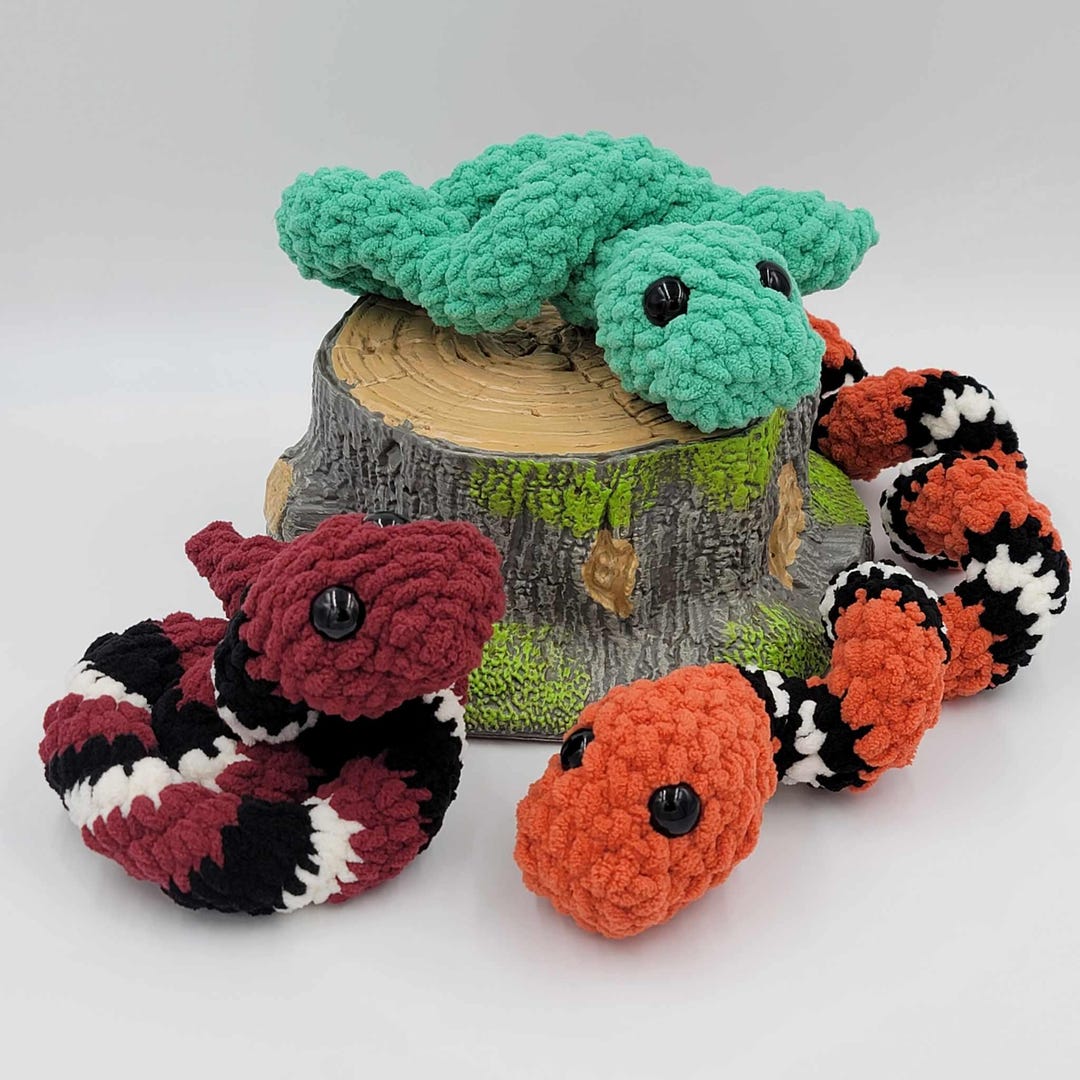 Sir Hiss the Twisty Snake Crochet Pattern - Etsy