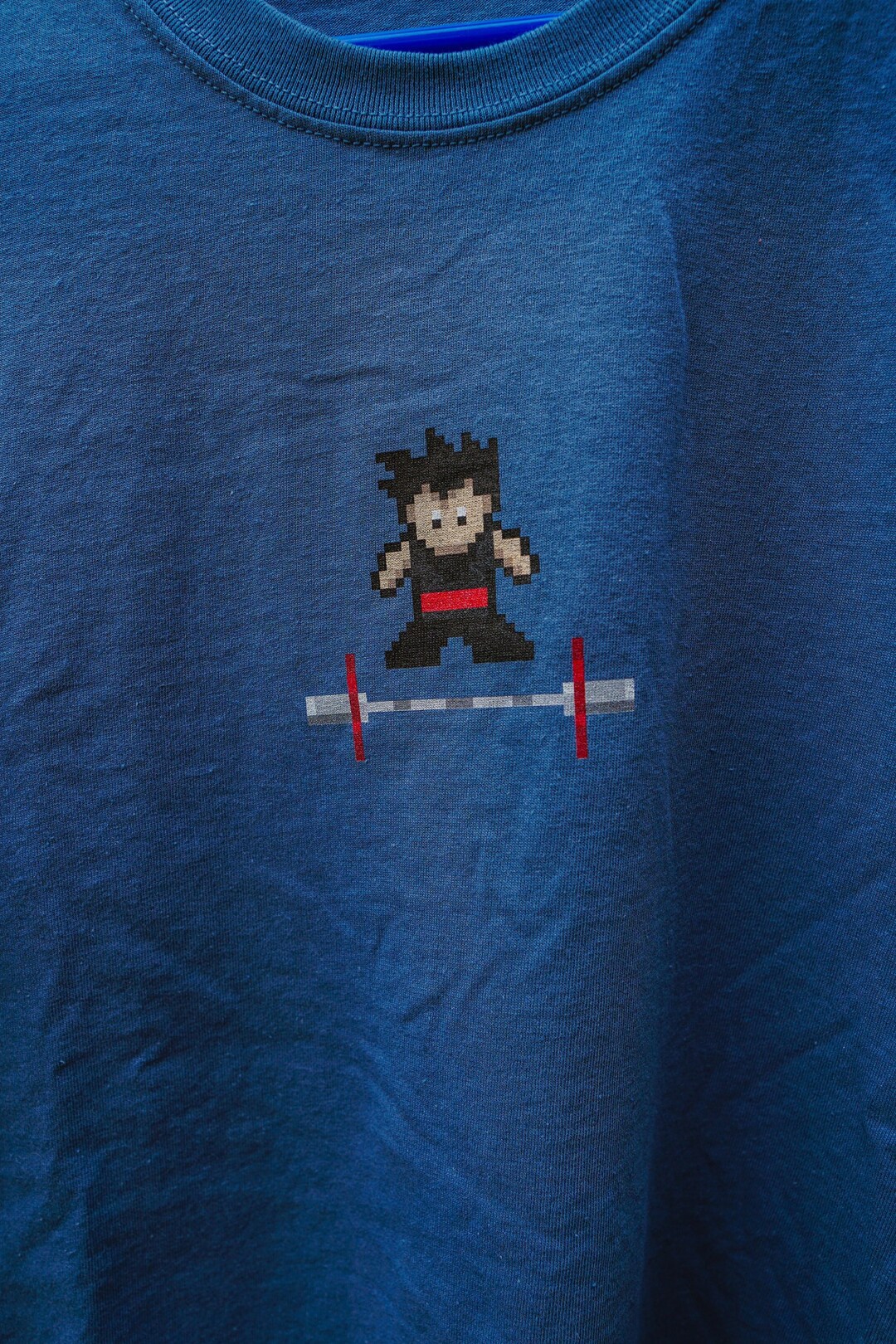 Anime Gym Shirt Unisex, Fighting Anime Fan, Weightlifting Tshirt ...