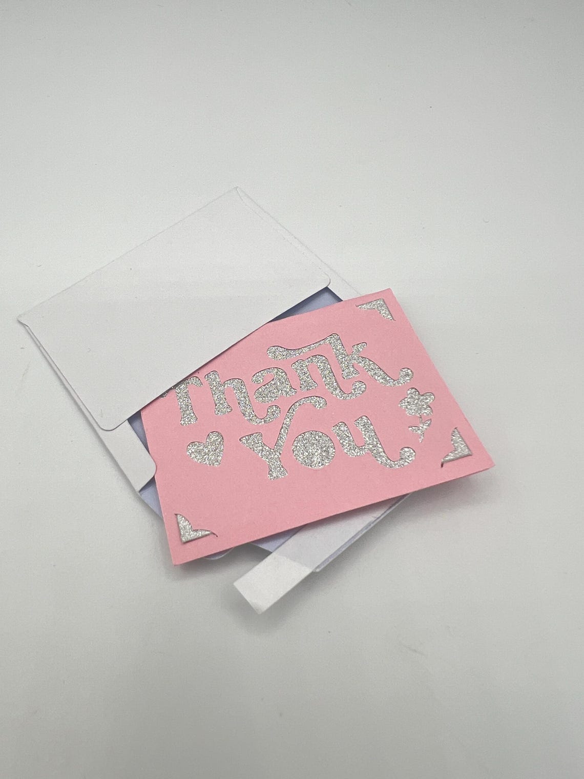 Mini Thank You Card and Envelope 5cm (2inch) X 3.7cm(1.5inch ...