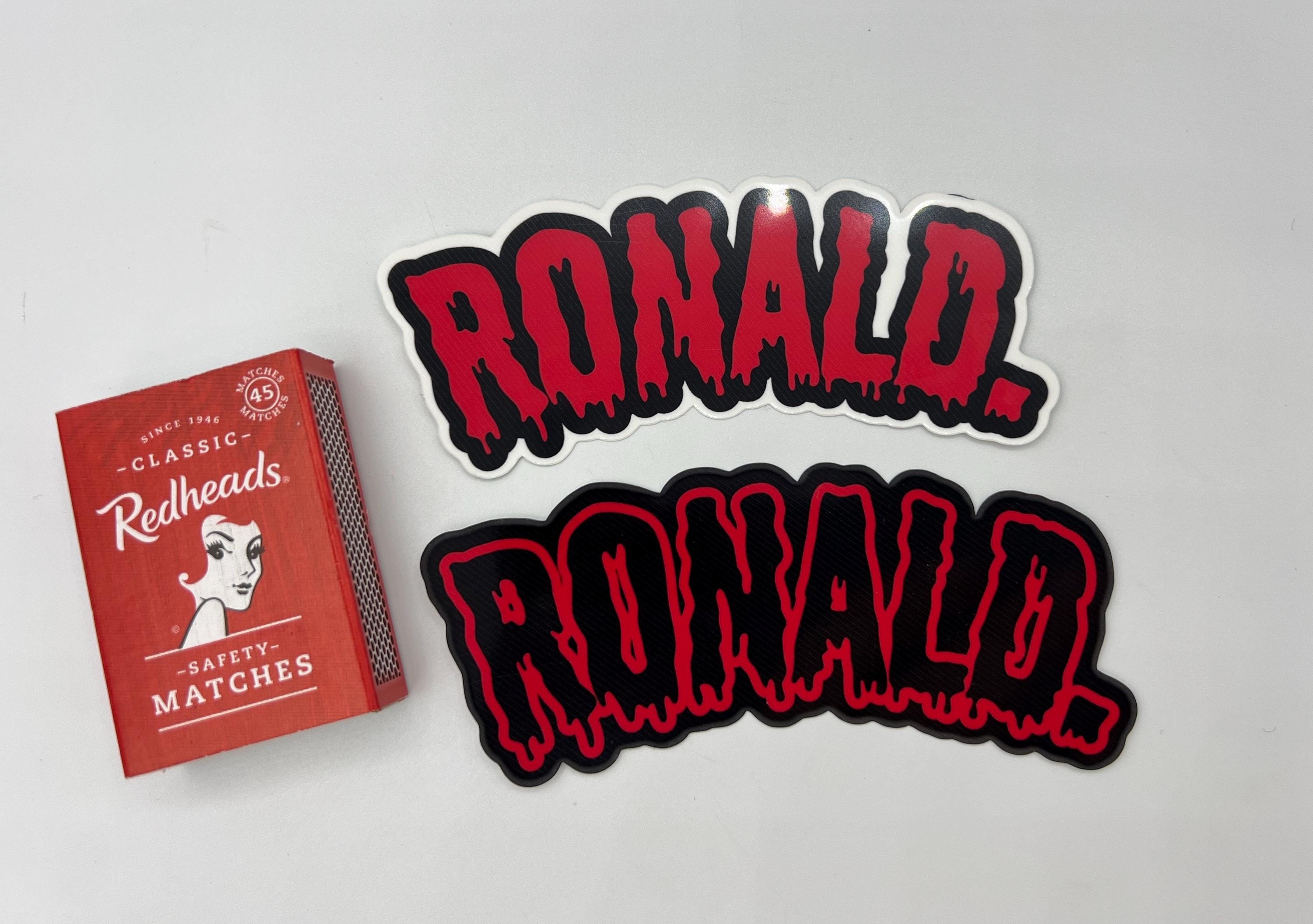 Waterproof Ronnie Radke - Falling in Reverse, Ronald Sticker. - Etsy