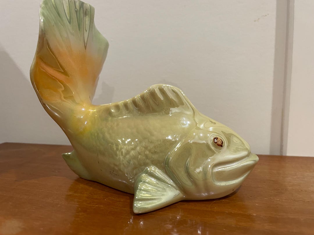 Wembley Ware Fish Lustreware Fan Tail Fish Retro - Etsy