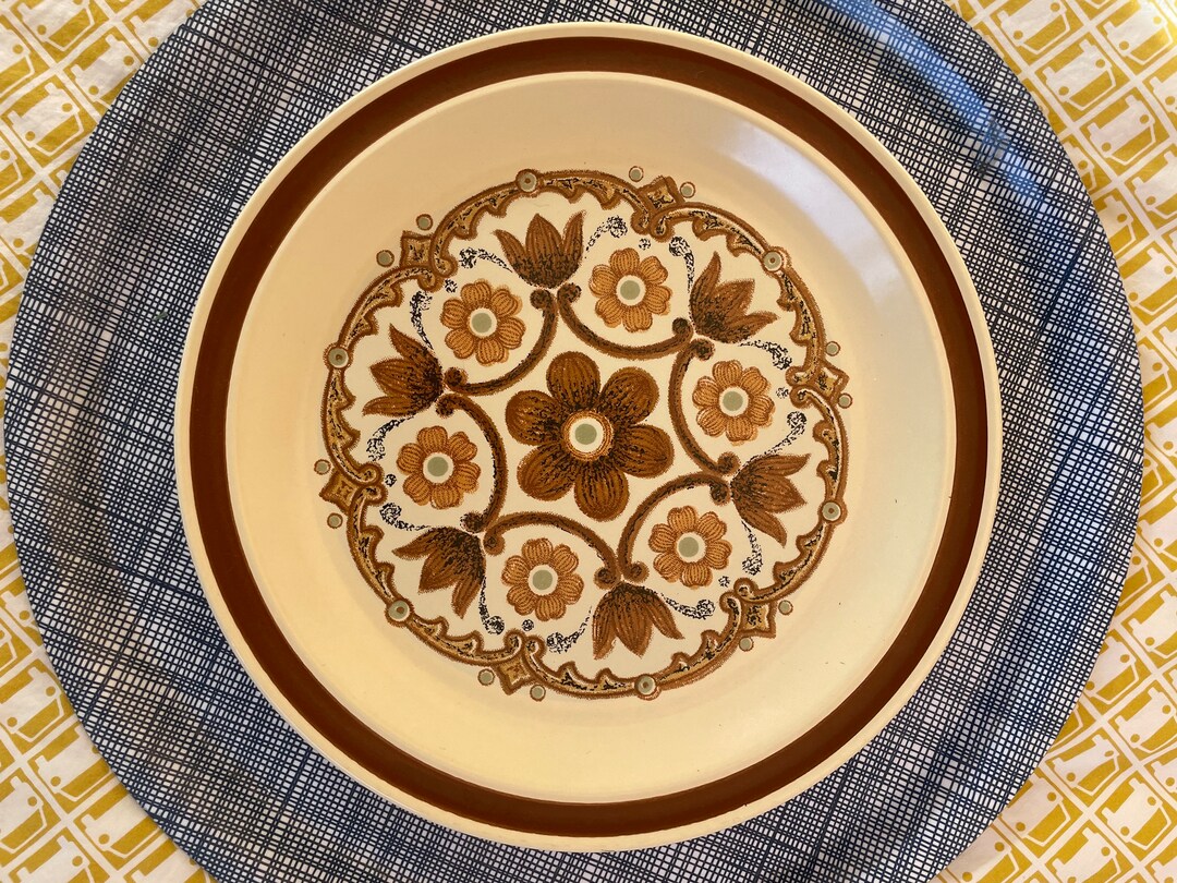 Nikko Stone Needlepoint Dinner Plate Made in Japan - Etsy