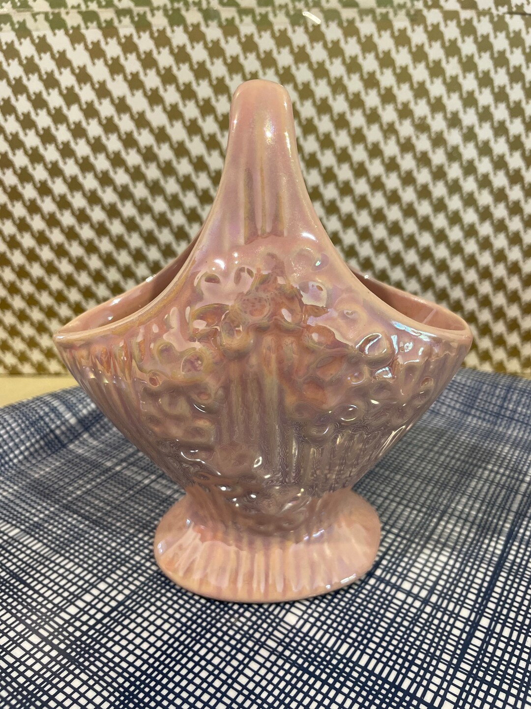 Pink Retro Lustre Ware Lustreware Rose Vase Raynham Production - Etsy