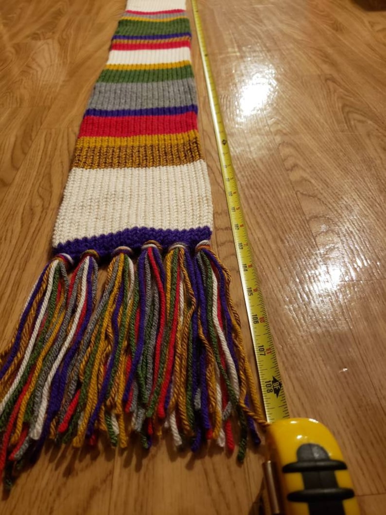 Doctor Who Scarf 4th Doctor Scarf Doctor Who - Etsy