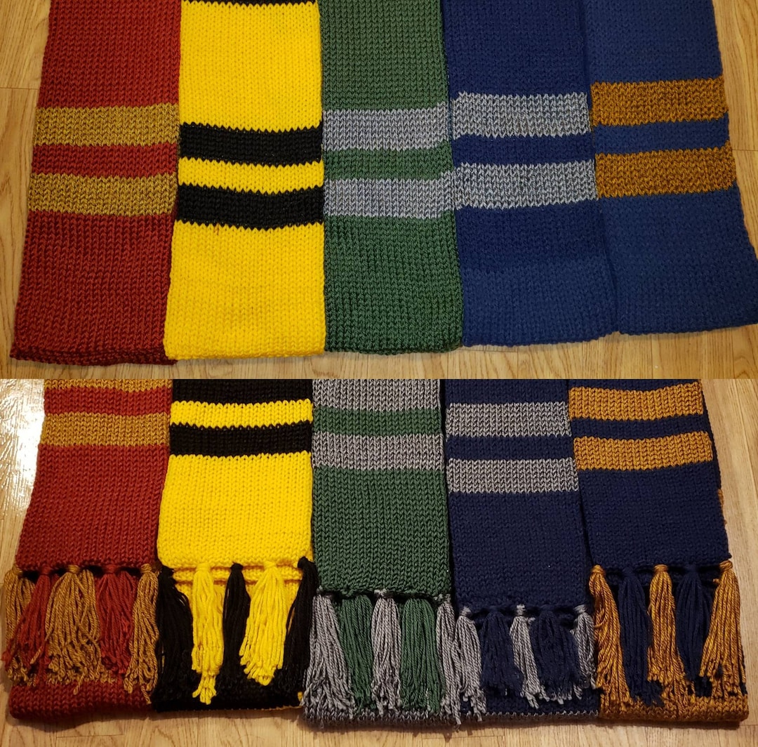 Harry Potter Scarf | Ravenclaw Scarf | Slytherin Scarf | Hufflepuff ...