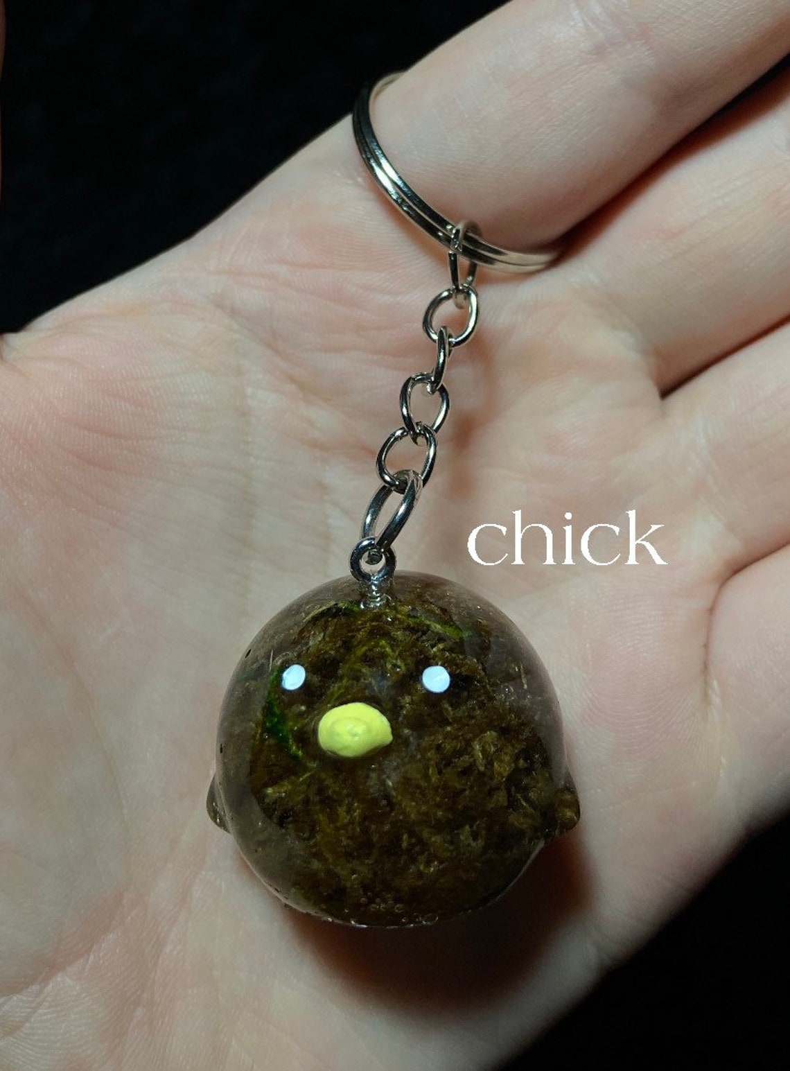 Mossy Buddies- Cute Animal Keychains With Moss - Etsy UK