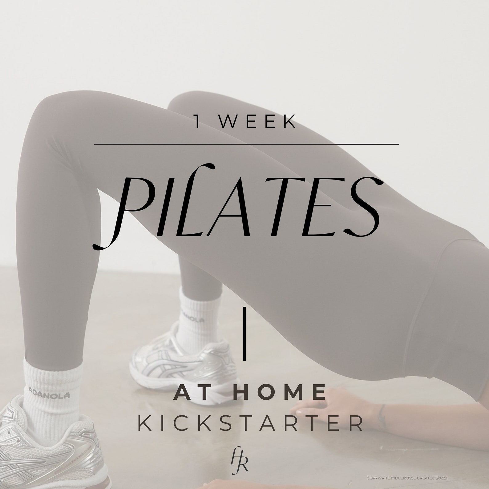 1 Week Kickstarter PILATES Program for BEGINNERS at HOME No Equipment ...
