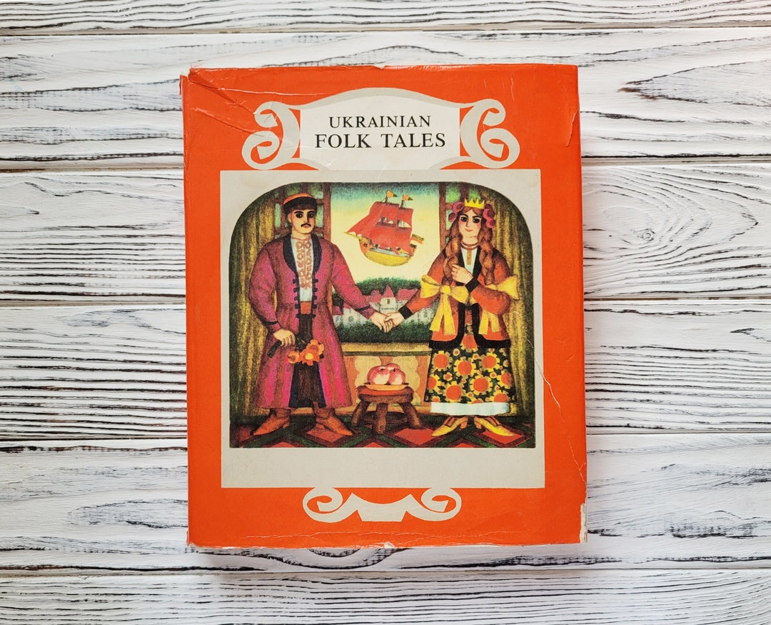 Ukrainian Folk Tales, Book in English, Fairy Tales, Vintage ...