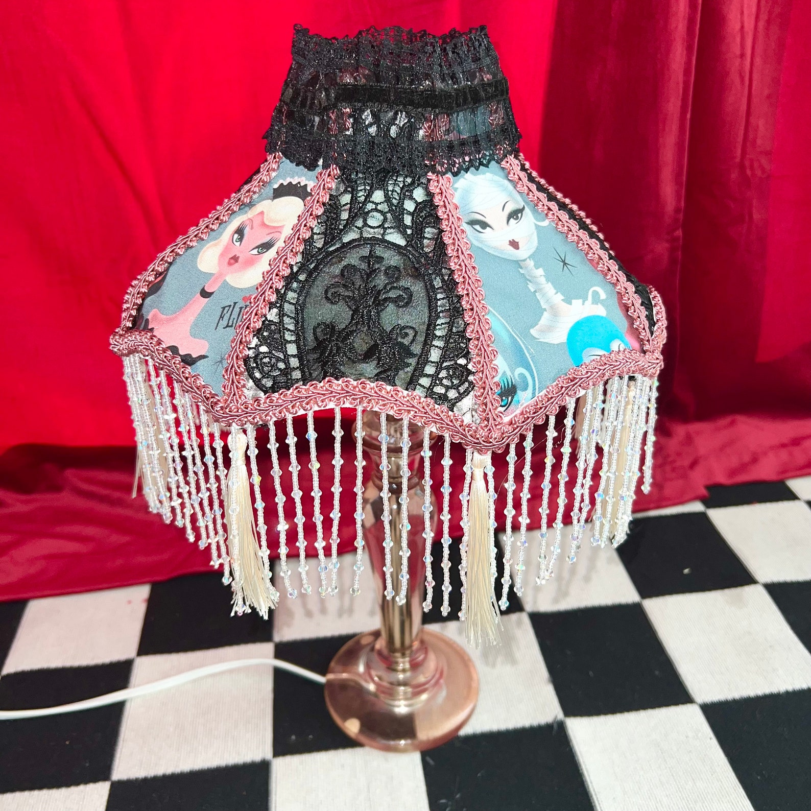 Handmade Gothic Victorian Lamp - Etsy