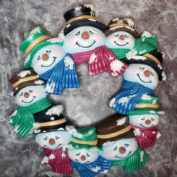 Ceramic Snowman - Etsy