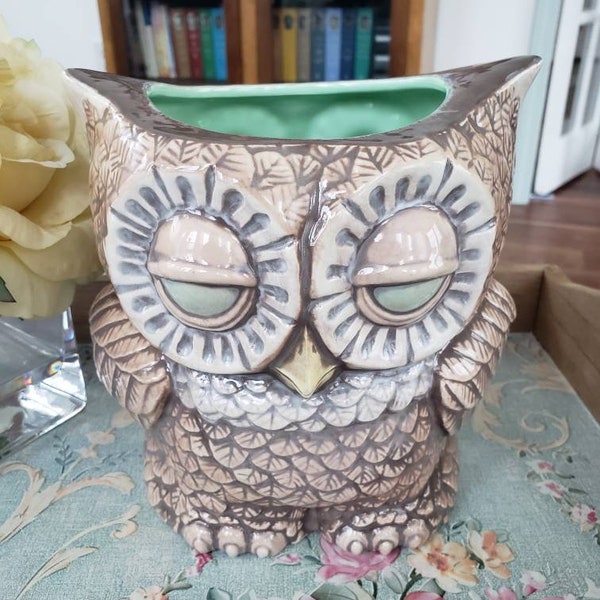 Owl Planter - Etsy