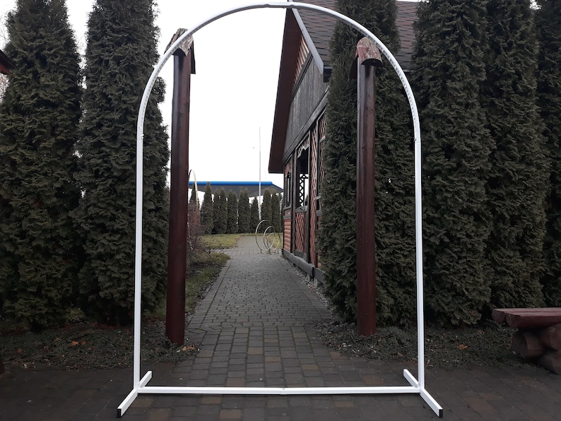 Metal Wedding Arch/ Outdoor Wedding Arch/ Floral Archway/ - Etsy