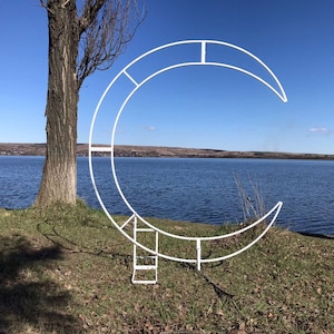 Moon Arch 82"/metal Wedding Arch/ Wedding Decor/ Wedding Backdrop - Etsy