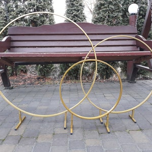 Small Arches Diameter 20"-28"-35"/ Gold, Silver/ Wedding Arch/ Metal ...