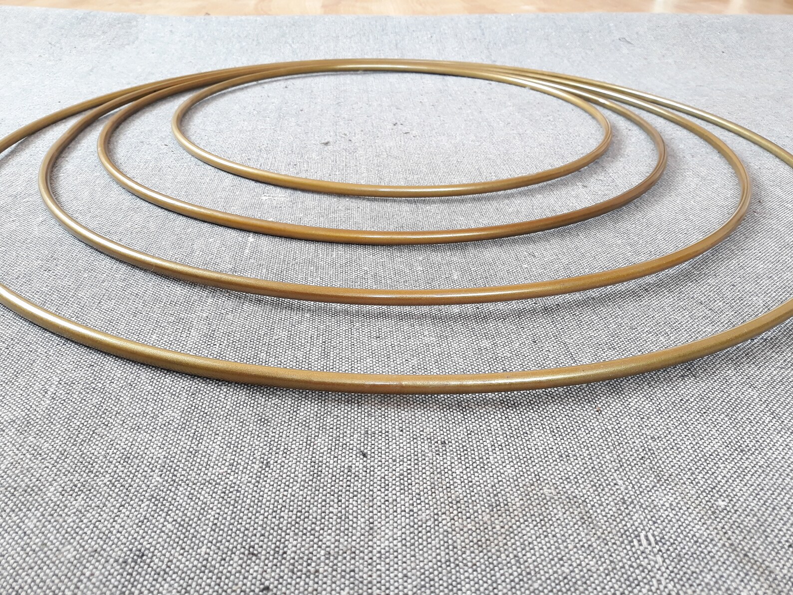 Metal hoop 20/ Wedding Decor/ Ring dream catcher/ | Etsy