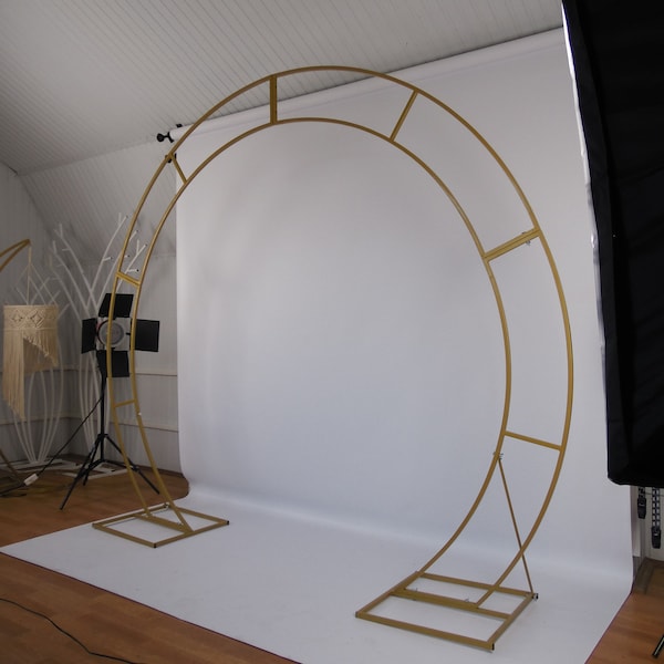 Round Wedding Arch - Etsy