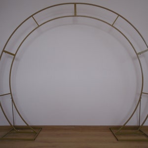 2 in 1 Passage Round Wedding Arch 85 Inch and Moon Arches/ Wedding ...