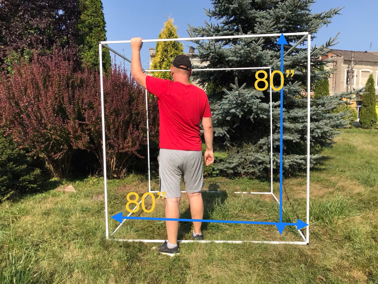 Metal Frame of Chupawedding Chuppah Canopy Jewish Wedding | Etsy